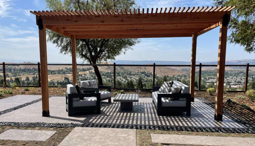 Arreola Landscape & Pool Design | Custom Arbors and Bocce